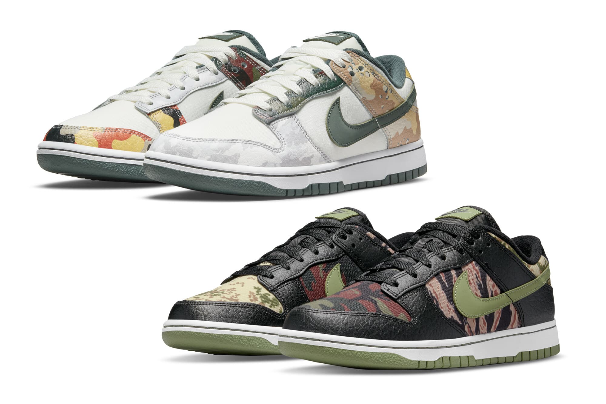 Nike presenta le nuove Dunk Low “Multi-Camo”