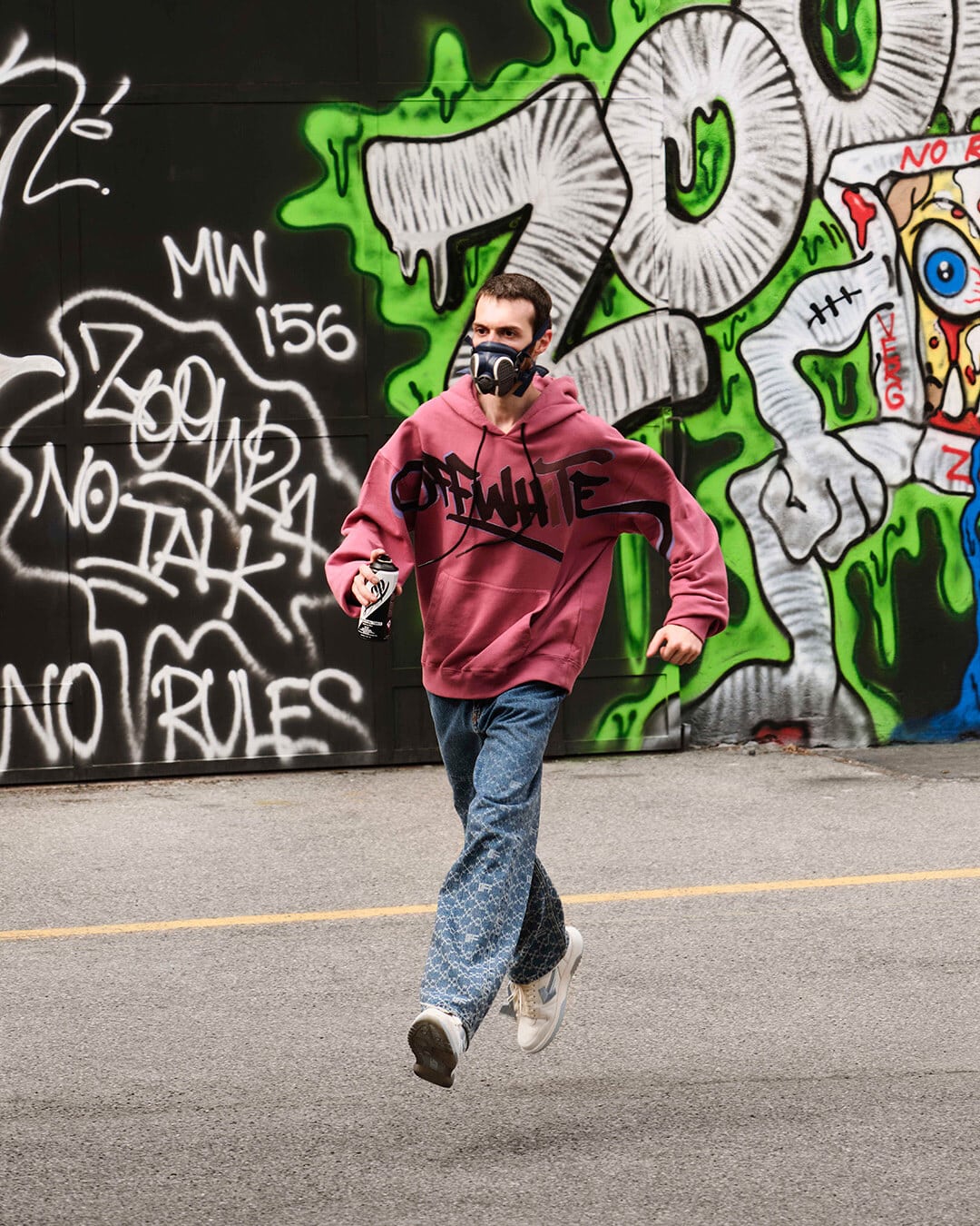 Off-White c/o Graffiti Milano è un inno alla graffiti art